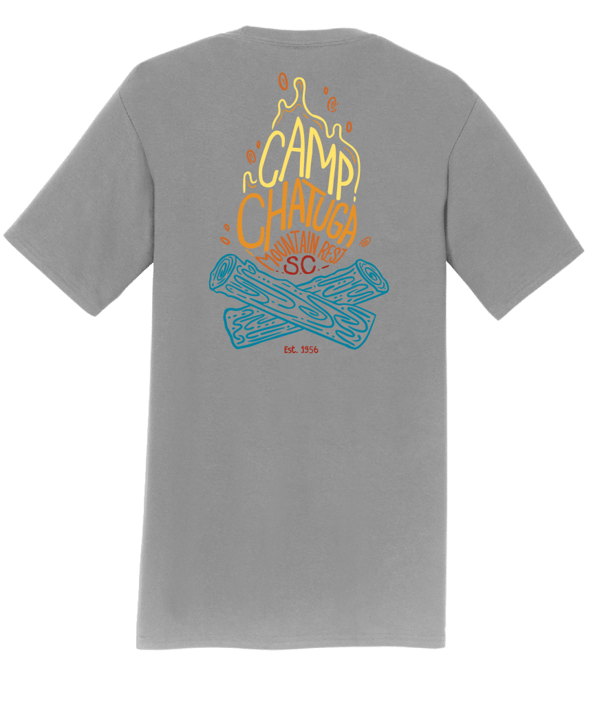 T-Shirts – Campfire Logo – Camp Chatuga
